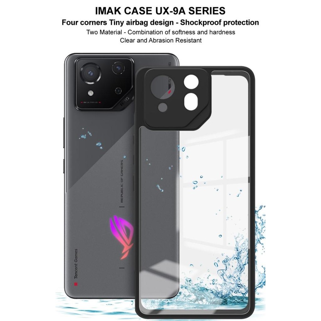 Jual Case Imak Asus Rog Phone 8 / 8 Pro Ux-9A Clear Casing Langsung ...