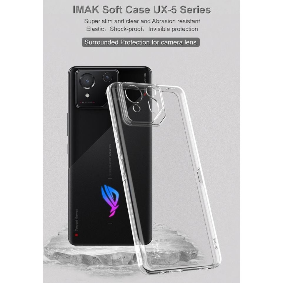 Jual Case Imak Asus Rog Phone 8 / 8 Pro Clear Casing Langsung Proses ...