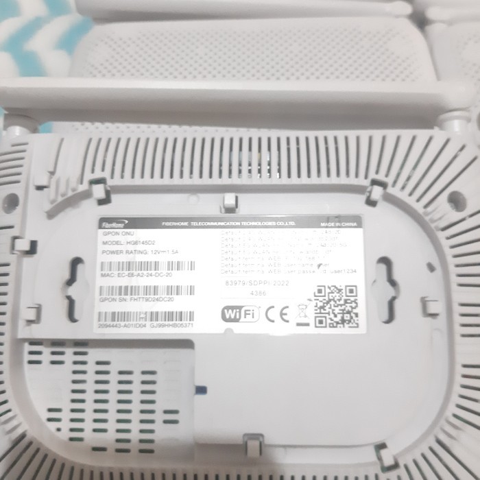 Jual TERBARU ONT modem FiberHome Dual Band 5g GPON HG6145D2 | Shopee ...