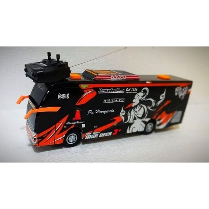 Jual Mainan RC Bus Klakson Telolet Basuri Remote Control - Mainan Mobil Mobilan Bis Remot ...