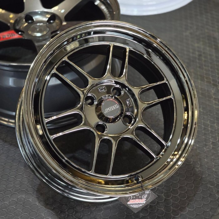 Jual VELG RACING MOBIL R15 RPF1 ORIGINAL SSW RING 15 BRIO CITY JAZZ ...