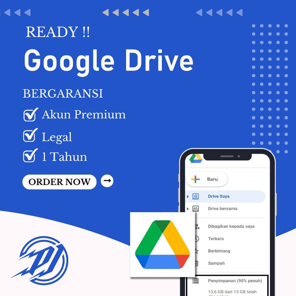 Jual Google Drive Unlimited Storage Gdrive Tanpa Batas Lifetime Bergaransi Resmi (Proses ...
