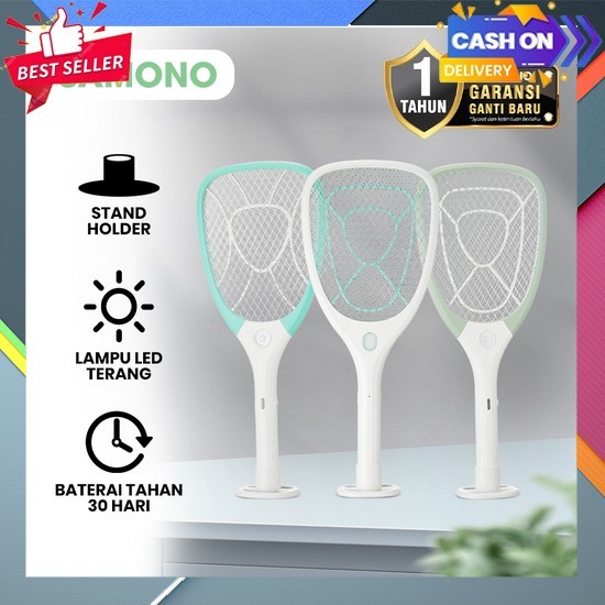 Jual Raket Pembunuh Nyamuk Murah Plus Senter Ralet Nyqmuk Listrik Raket ...