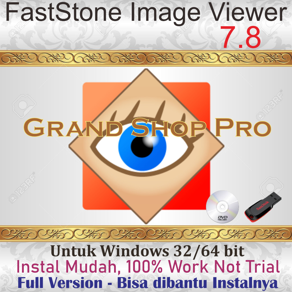 Jual FastStone Image Viewer (Full Version, Not Trial) | Shopee Indonesia