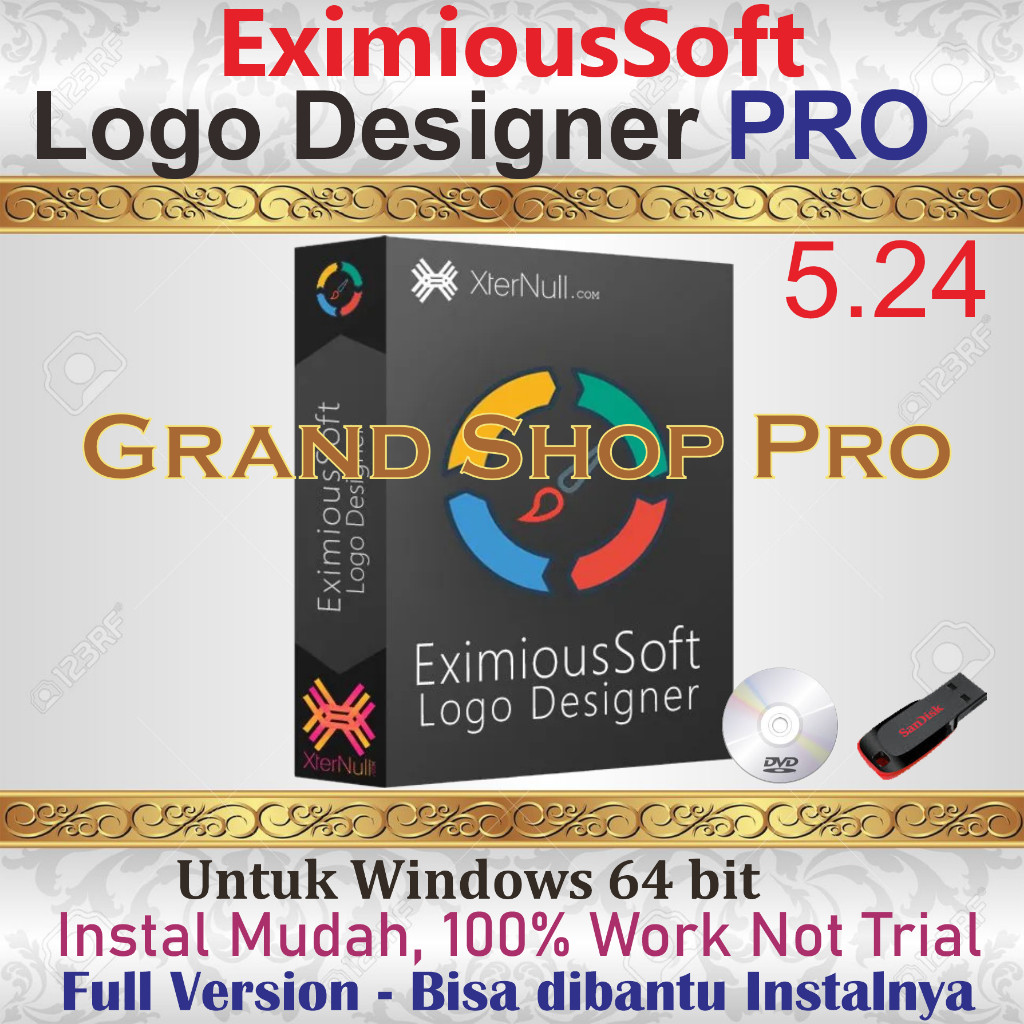 Jual EximiousSoft Logo Designer Pro (Full Version, Not Trial) | Shopee Indonesia