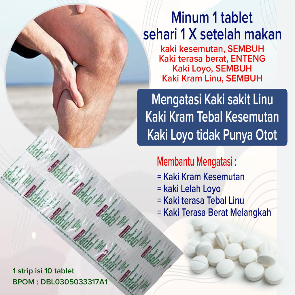 Jual Best Seller Obat Kaki Kram Kejang Kesemutan Loyo Lemas Malas ...