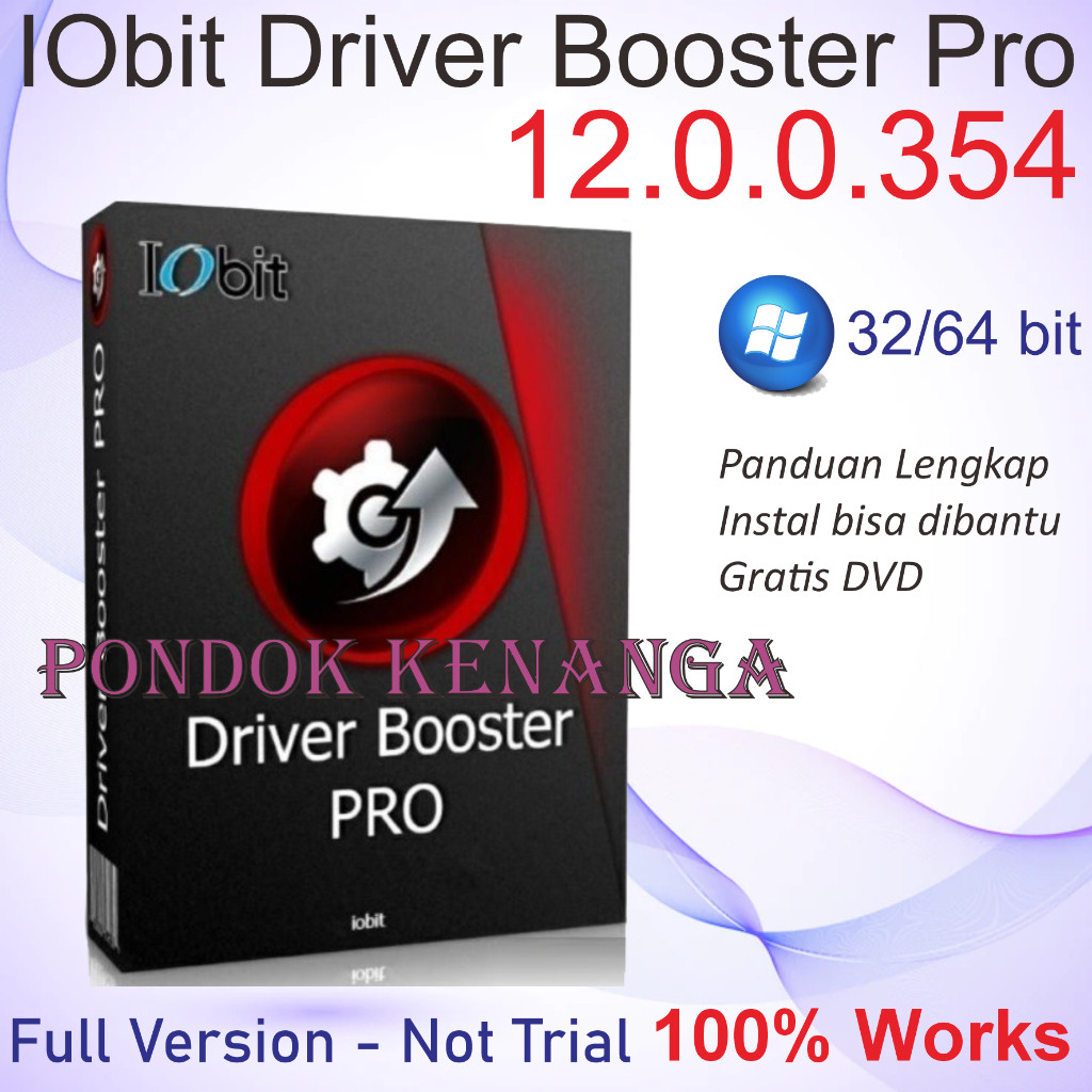 Jual IObit Driver Booster Pro - Full Version,Lifetime | Shopee Indonesia