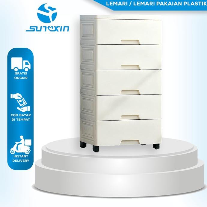 Jual PLASTIC STORAGE CABINET, LEMARI/LACI PLASTIK PUTIH ORIGINAL DAN ...