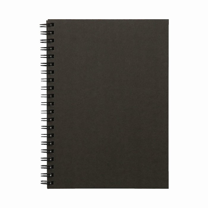 Jual Muji -Double Ring Notebook 80Sheets Buku Catatan Polos | Shopee ...
