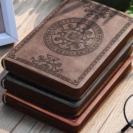 Jual Buku Jurnal Kulit Vintage/ Buku Catatan Kulit/ Notebook Agenda ...
