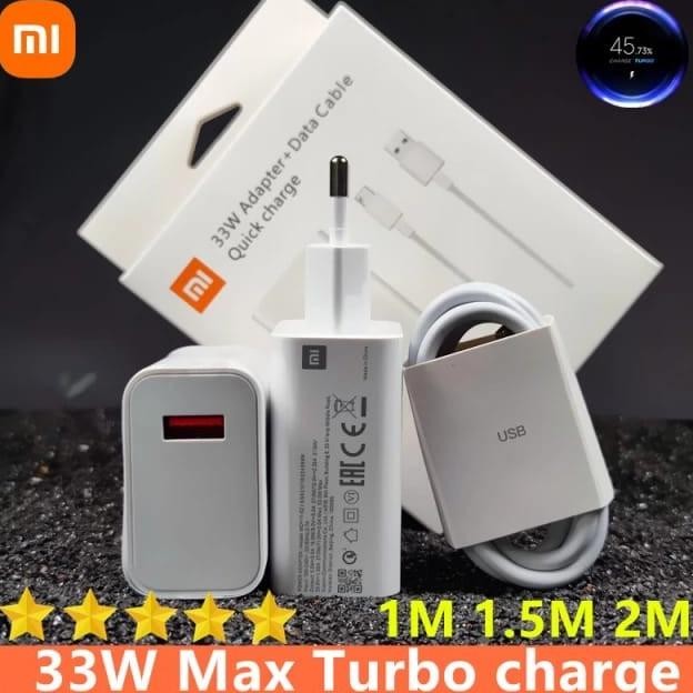 Jual BEBAS ONGKIR - ORIGINAL ADAPTOR CHARGER POCO X3 NFC 33W TURBO ...