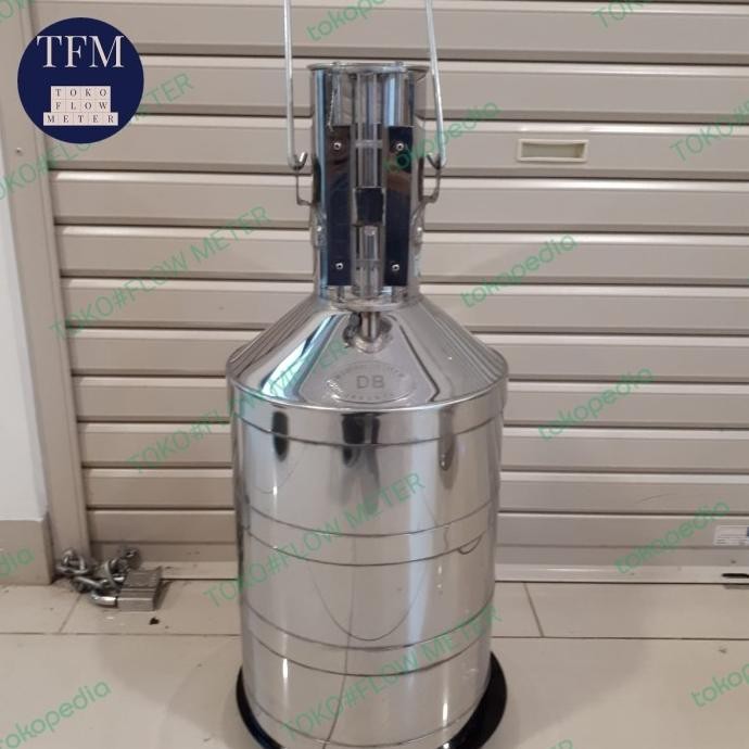 Jual Bejana Ukur Spbu Kapasitas 20 Liter Stainless Steel Original Dan ...