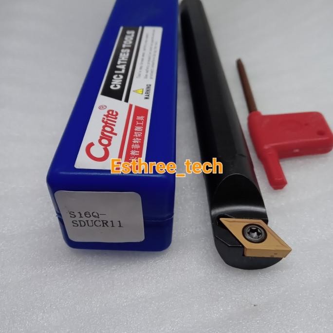 Jual Harga Diskon !! Holder Bubut Dalam S16Q-Sducr11 | Sducr11 Insert Dcmt 11 | Shopee Indonesia