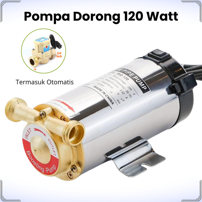 Jual Cuci Gudang Pompa Air Pendorong Air Booster Pump Pompa Dorong ...