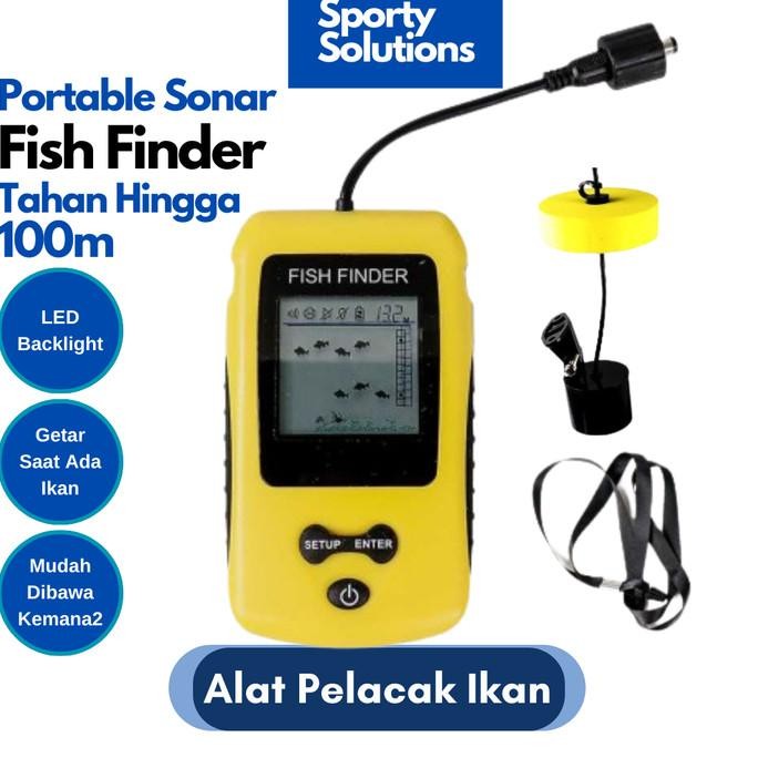 Jual Sonar Fish Finder Portable Alat Radar Pelacak Ikan Backlight ...