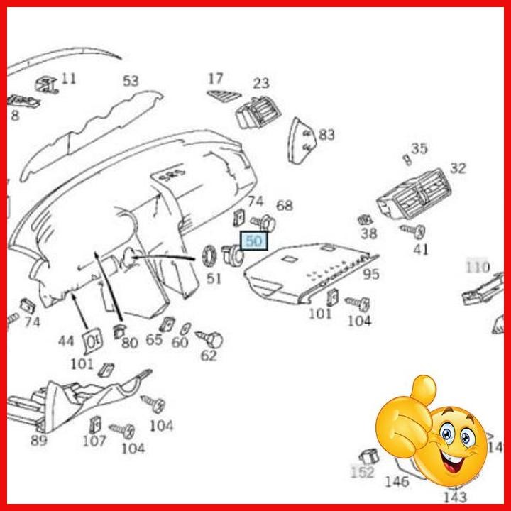 Jual [EOC] ORIGINAL MERCEDES W202 C CLASS KEY CYLINDER TRIM RING LUBANG ...