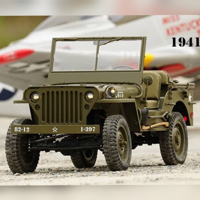 Jual Derty Fms 1/6 Jeep Willys 1941 Mb Scaler Green 4Wd Rtr Brushed ...