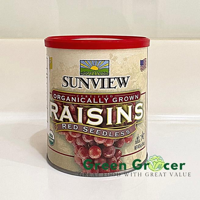 Jual Raisin Sunview Seedless Organnic 425G / Kiss Organik Tanpa Biji ...