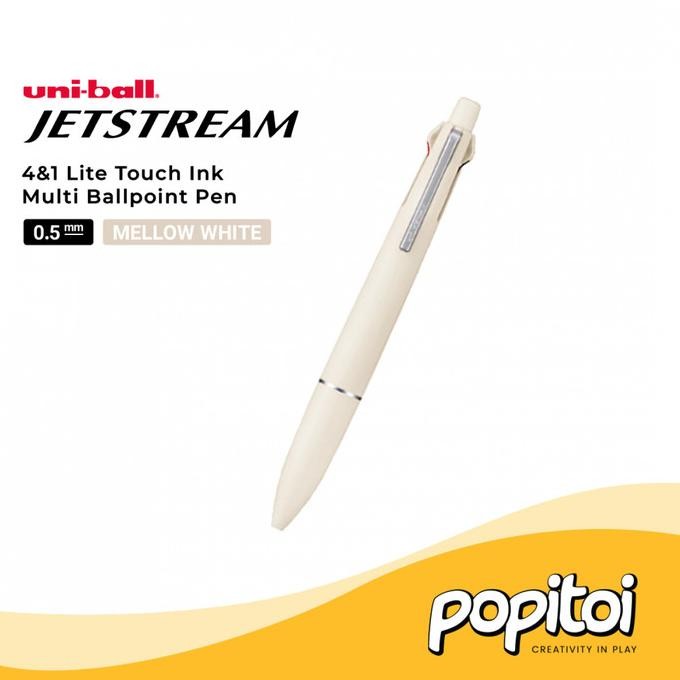 Jual NEW Uniball Jetstream 4&1 Lite Touch Ink Multi Ballpoint Pen 0.5 ...