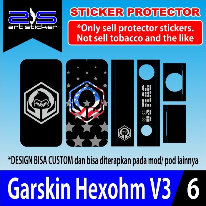 Jual Get2pcs Hexom V3 Garskin Casing Motif Dan Bisa Custom Bayar ...
