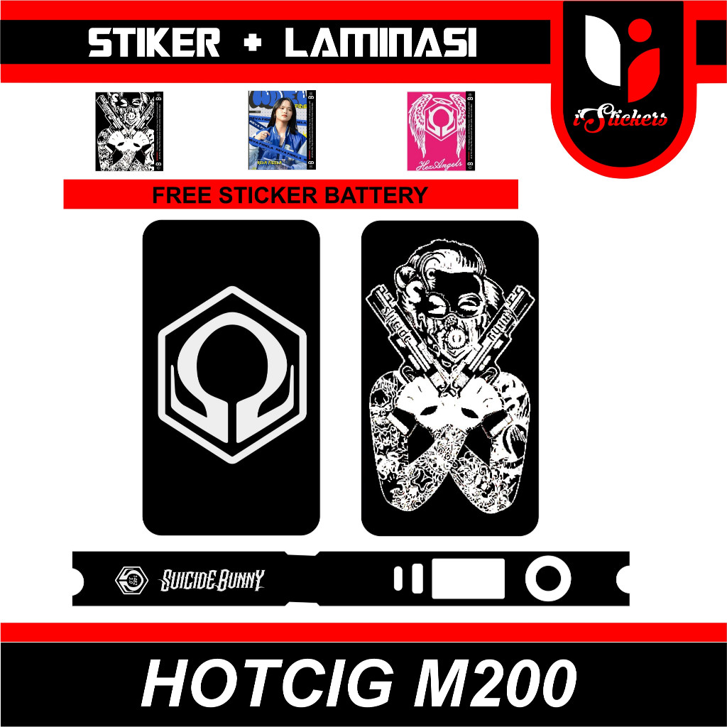 Jual *2Piece* Centaurus M200 Plur Backdoor Garskin Stiker Casing Custom ...
