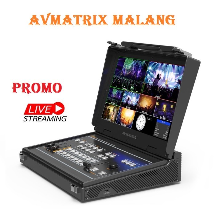 Jual AVMATRIX PVS0613u PORTABLE VIDEO SWITCHER WITH 13.3 INCH FHD | Shopee Indonesia