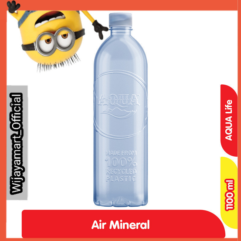 Jual Aqua Life Air Mineral Botol 1.1 L | Shopee Indonesia