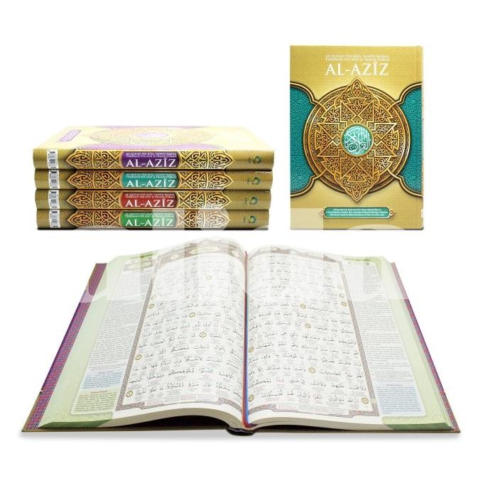 Jual SIAP KIRIM ALQURAN AL-AZIZ BESAR A4 AL-QURAN TAJWID TERJEMAH ...