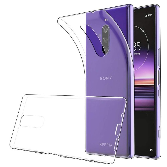 Jual Slim TPU Case Sony Xperia 1 - Clear Cover Bening Casing Soft Karet Fit | Shopee Indonesia