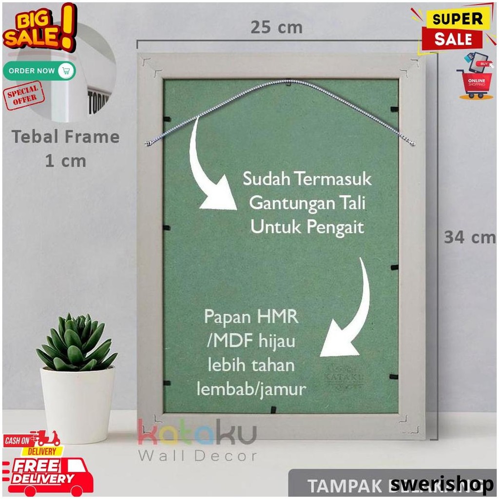 Jual Frame Bingkai Foto Presiden Dan Wakil Presiden Republik Indonesia ...