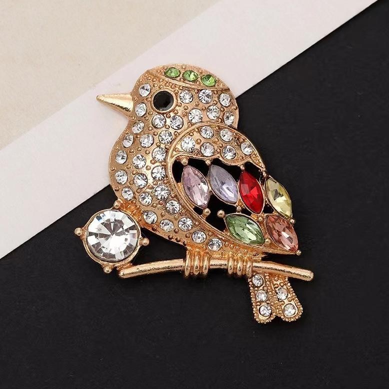 Jual Bros Fashion | Brooch Premium Birds Magpie | Shopee Indonesia