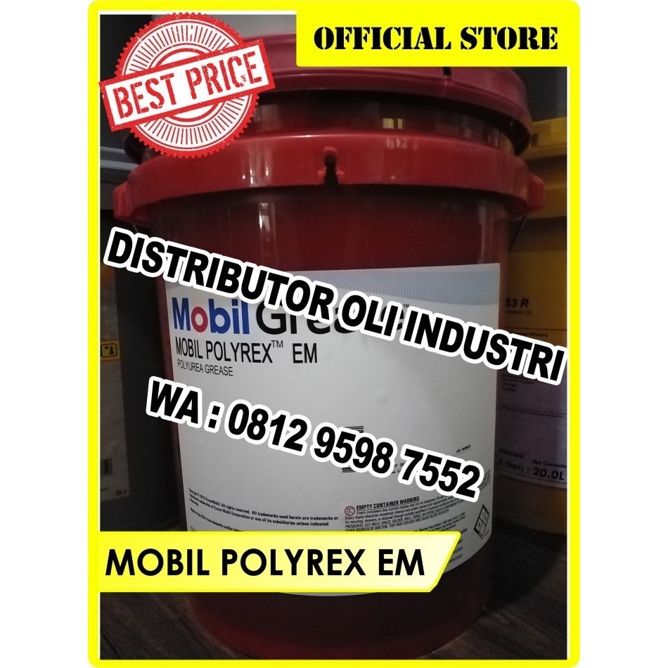 Jual NEW MOBIL POLYREX EM ( PACKING 5 KG - POLYUREA GREASE ) | Shopee ...