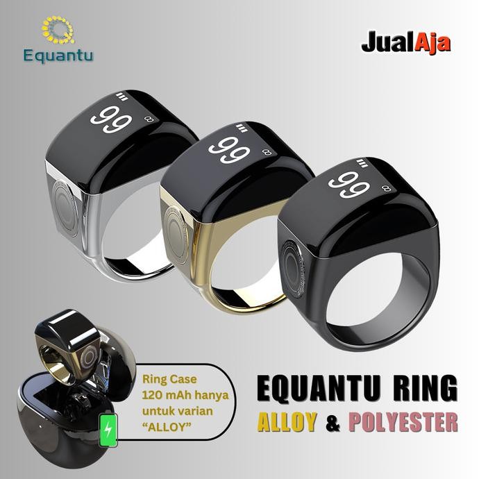 Jual BIG SALE CINCIN TASBIH DIGITAL EQUANTU ZIKIR RING PREMIUM TASBEH ...