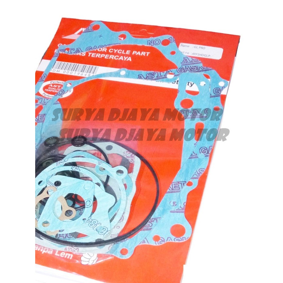 Jual Paking Gasket Packing Full Set Fullset Plus Seal Klep Gl Pro Asta Termurah Langka | Shopee ...