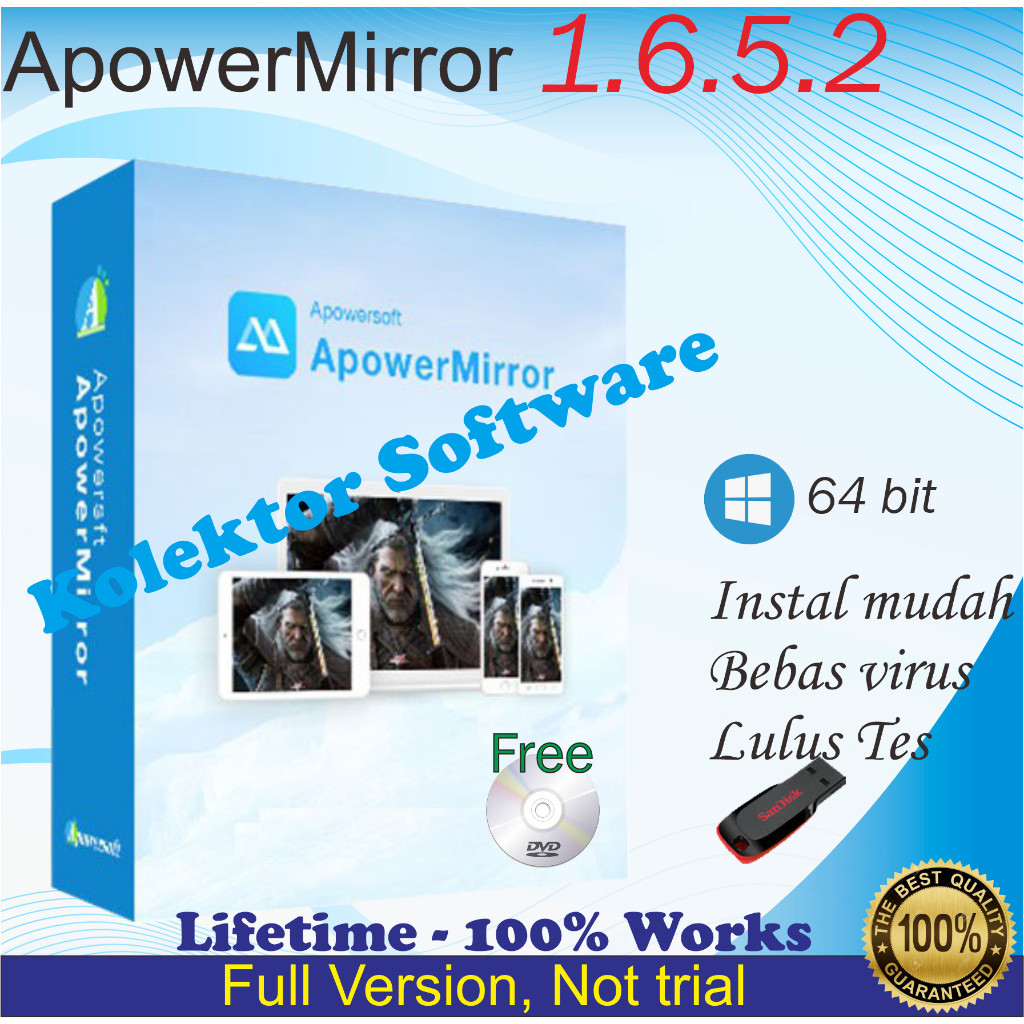 Jual ApowerMirror - Full Version, Lifetime | Shopee Indonesia