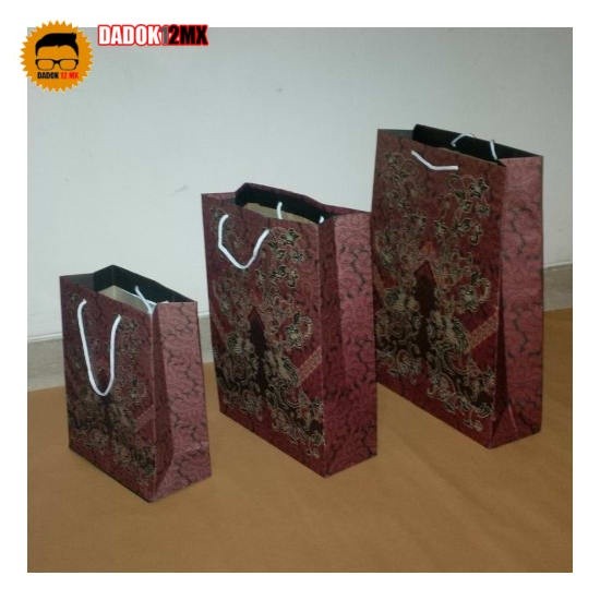Jual Tas Kertas/Paper Bag Batik Ukuran kecil (10pcs) | Shopee Indonesia