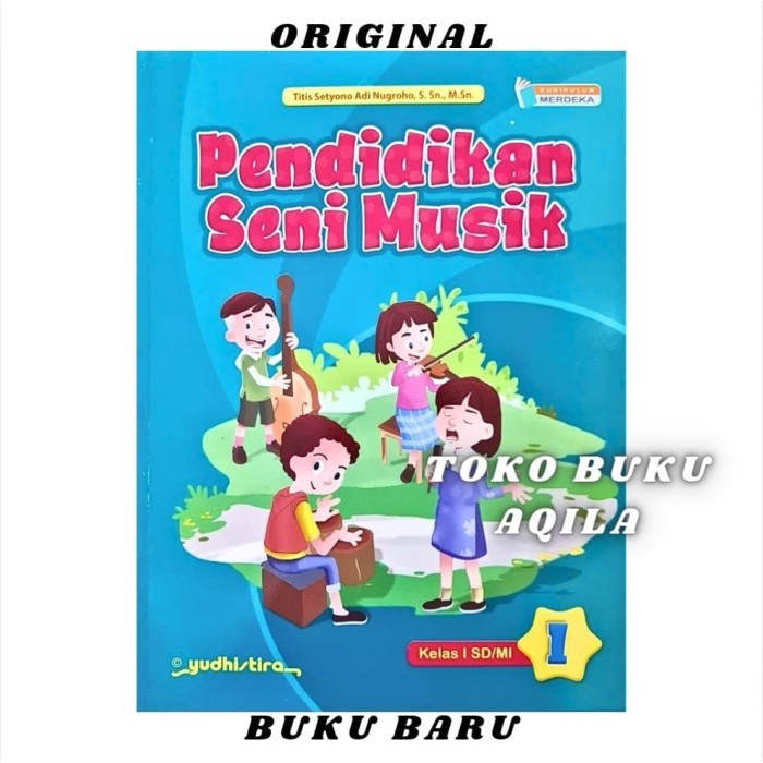 Jual Sale Buku Pendidikan Seni Musik Kelas 1 2 3 4 5 6 Sd Yudhistira ...
