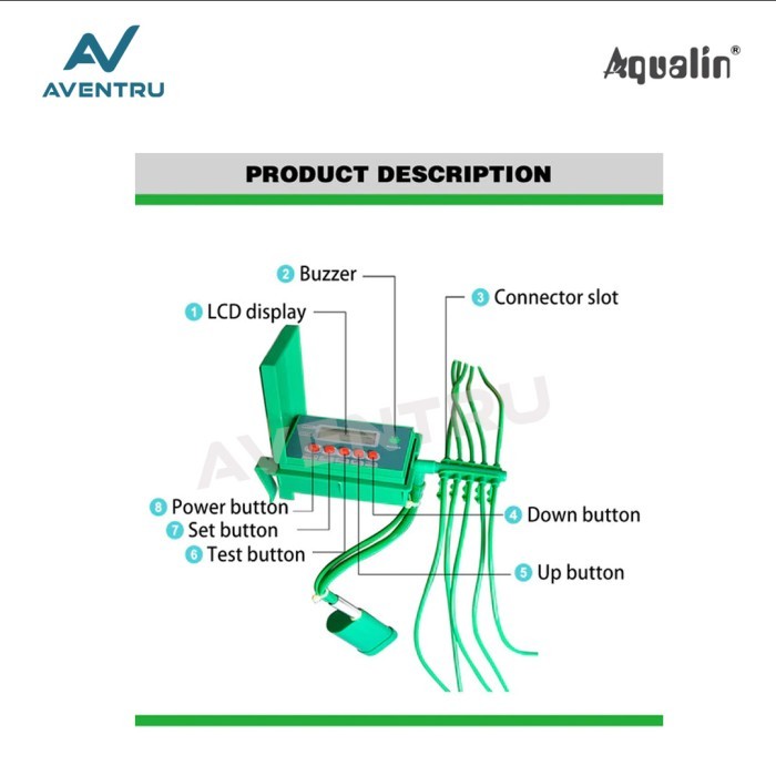 Jual Digital Timer Water Garden Pompa Mini Penyiram Air Taman Otomatis ...