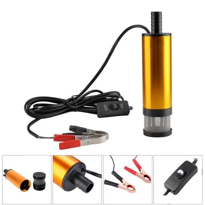 Jual Pompa Celup Air/Oli DC 12V Solar Panel / Aki Sumur Kolam Ikan ...