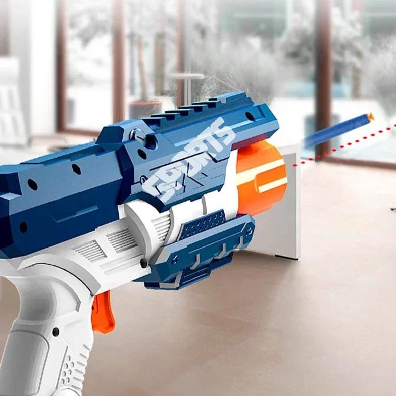 Jual KIDS SOFT BULLETS GUNS TOYS AIR POWERED SAFETY EVA SOFT BULLET ...