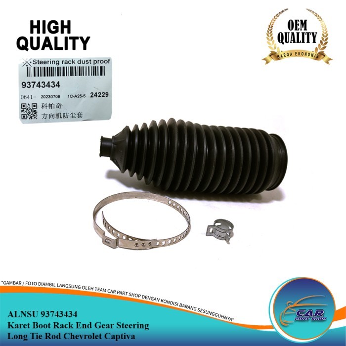 Jual Karet Boot Rack End Gear Steering Long Tie Rod Chevrolet Captiva ...