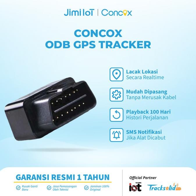 Jual BEBAS ONGKIR - CONCOX GPS TRACKER OBD MOBIL MOTOR ORIGINAL ...