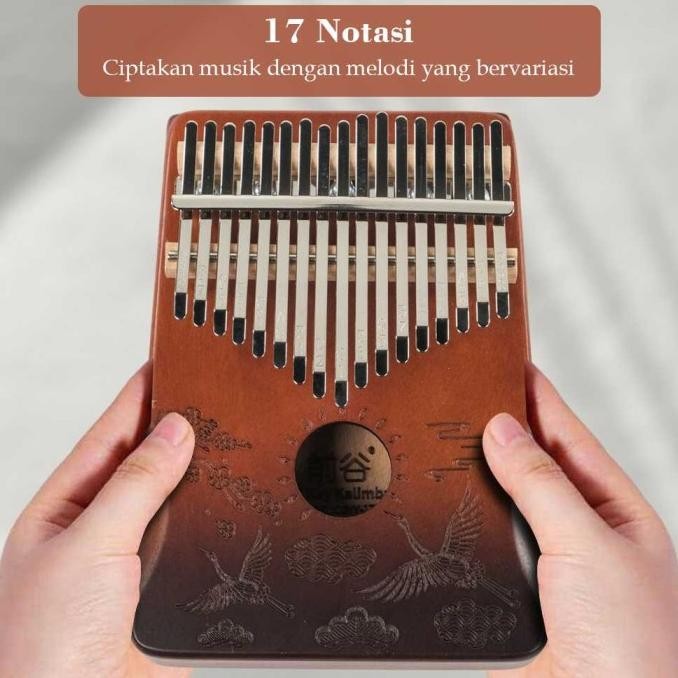 Jual Original Alat Musik Kalimba 17 Key Thumb Piano Kayu Musical Toys ...