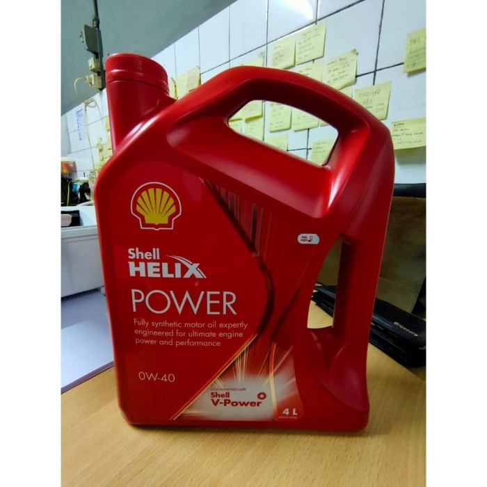 Jual Oli Shell Helix Power Sae 0W40 Api Sn Plus Galon 4 Liter Harga ...