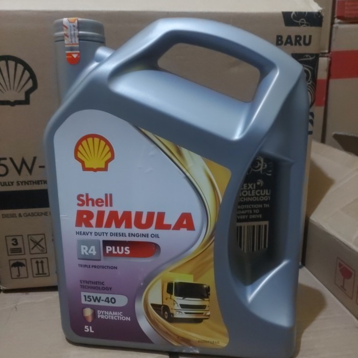 Jual Shell Rimula R4X 15W-40 Oli Mobil Mesin Diesel 1 Dus Harga Spesial ...