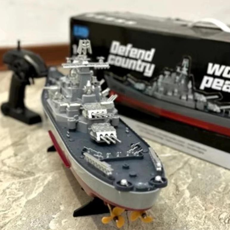 Jual 23.6INCH 1:390 SCALE REMOTE CONTROL BATTLESHIP WARSHIP BOATS LARGE ...