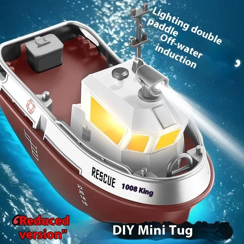 Jual GENUINE REMOTE CONTROL BOAT 1:32 MINI CHARGING HIGH-SPEED ...