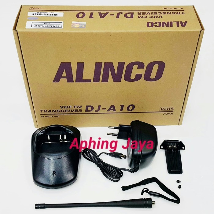 Jual TERBARU Radio HT/Handy Talkie ALINCO DJ-A10 VHF FM Transceiver | Shopee Indonesia