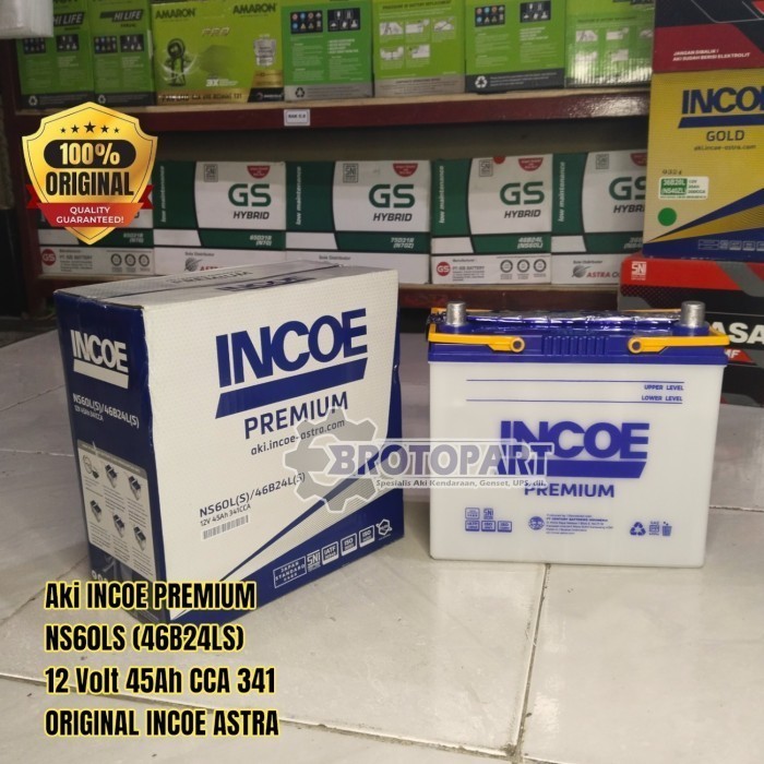 Jual Jual! Aki Mobil Wuling Confero Cortez Accu Basah Incoe Ns60Ls 45Ah ...