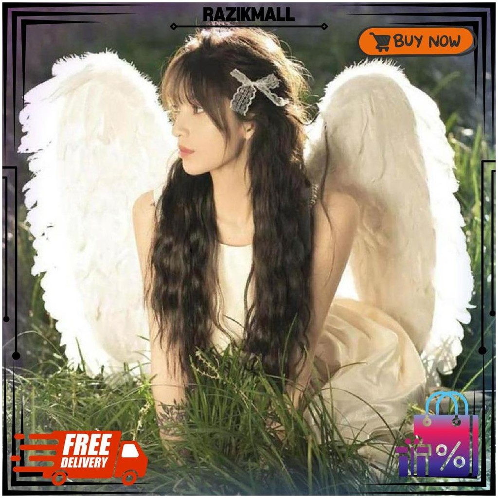 Jual Sayap Putih Besar - Cocok Untuk Pesta Tarik, Cosplay Angel Wing ...